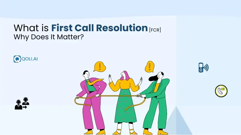 What is First Call Resolution (FCR) and Why It Matters?